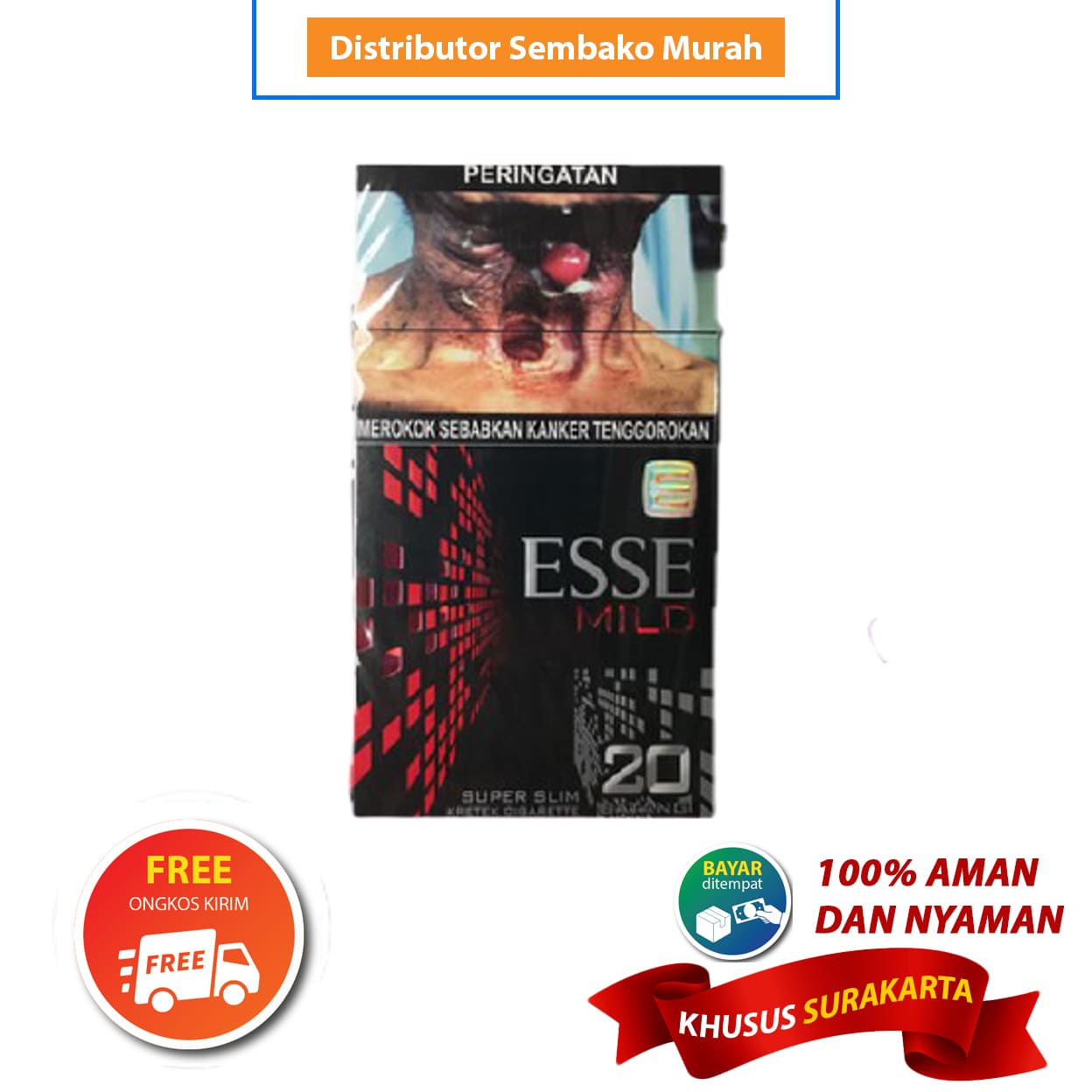 Esse Mild 20 – Distributor Sembako Murah